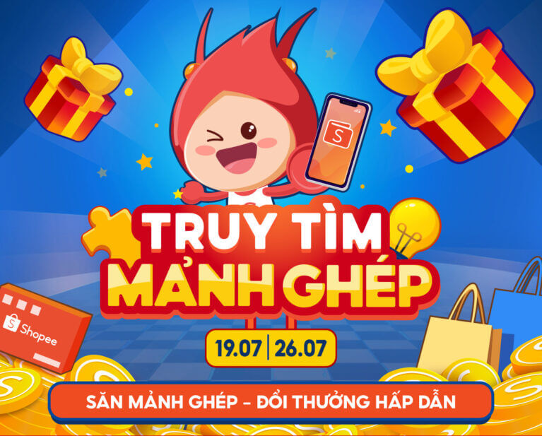 Shopee 25.7: Lương Về Sale To - Săn voucher ngập tràn